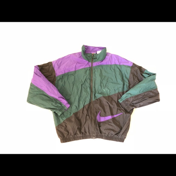 Nike | Jackets & Coats | Rare Vintage Nike Colorblock Jacket | Poshmark